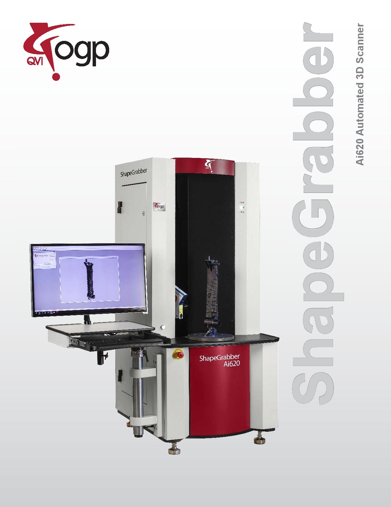 SHAPEGRABBER - precision automatic laser 3D scanning machine - deom.cz