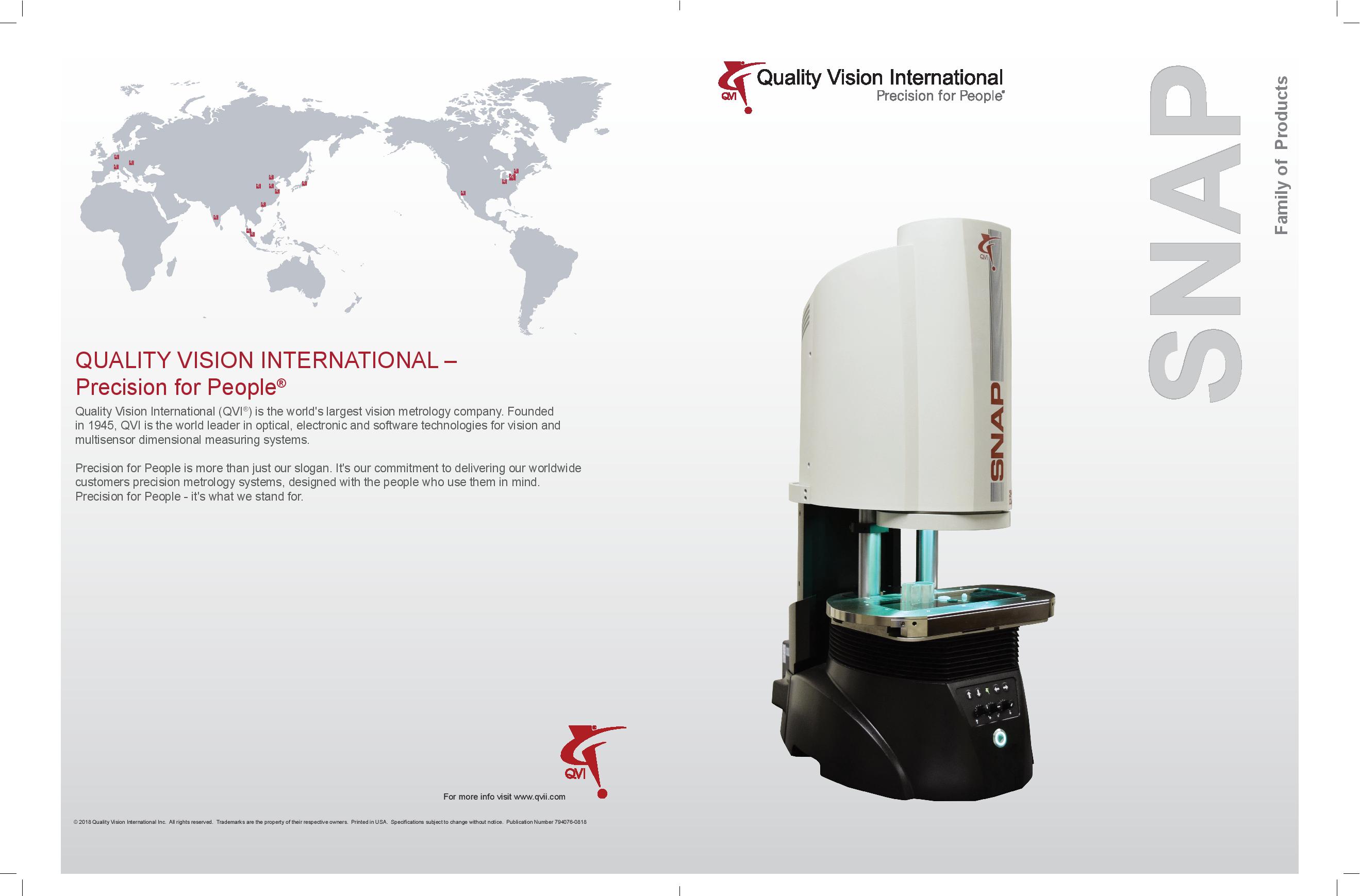 SNAP - 2D measuring machine with a large field of view - deom.cz